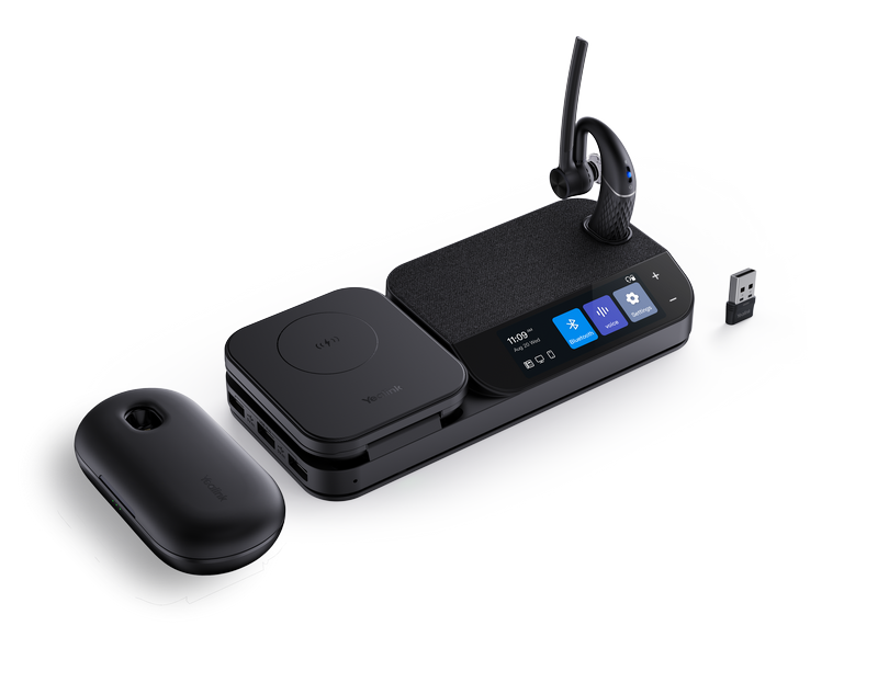 Yealink 1208654 BH71 Mono Workstation Pro Bluetooth Wireless Headset ...